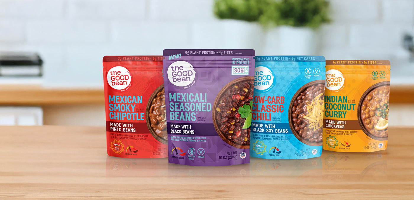 The Good Bean and Beanitos All-Natural Bean Snacks and Chips